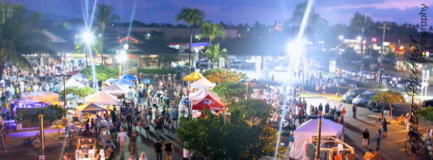 Kihei Fourth Fridays, Maui Town Party - Penny Palmer Photography